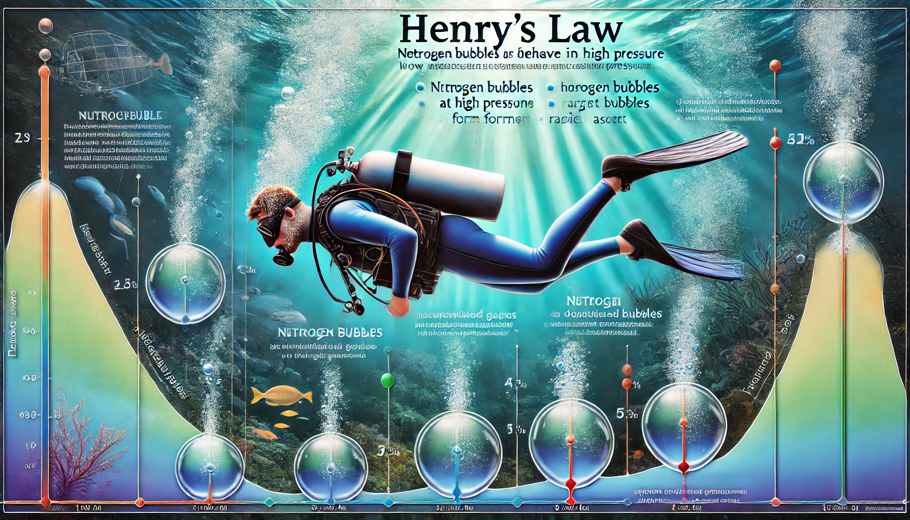 La Ley de Henry y su relación con el buceo — ViveBuceo La Herradura